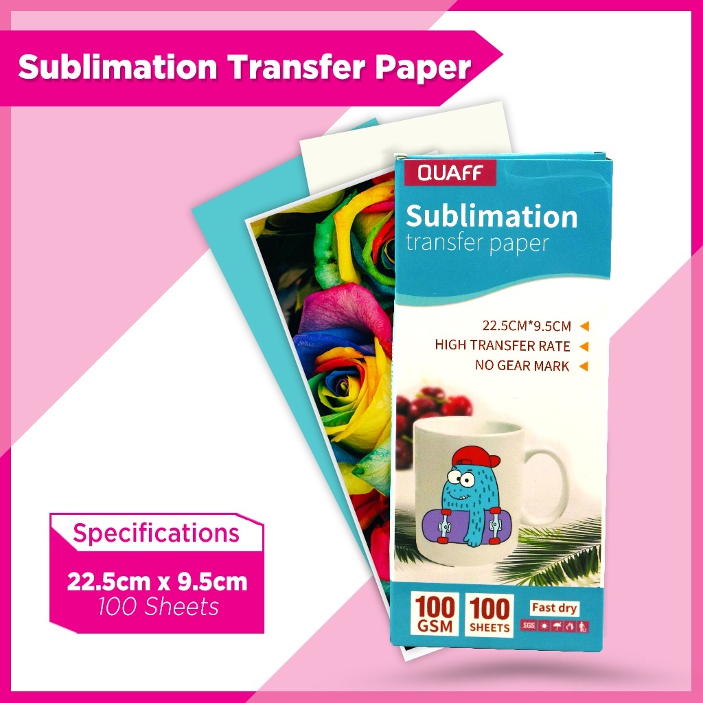100gsm Sublimation Paper for Mug Sublimation Paper for Mugs 100 Sheets ...