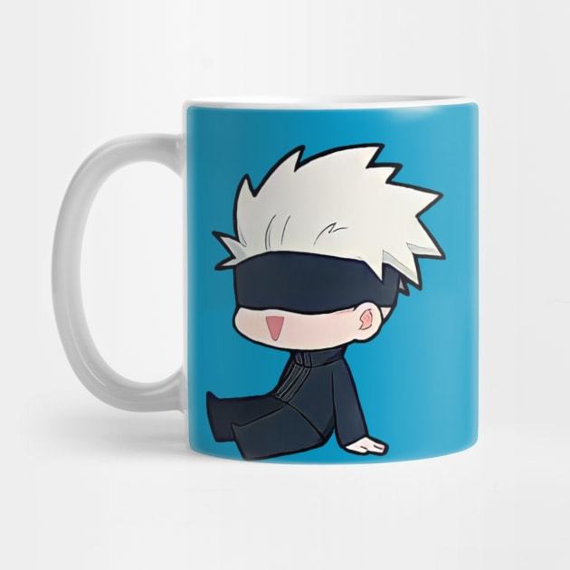 Glass Mug | Hampers | Gift | Cool Anime Chibi Gojo SitDown | Shopee ...