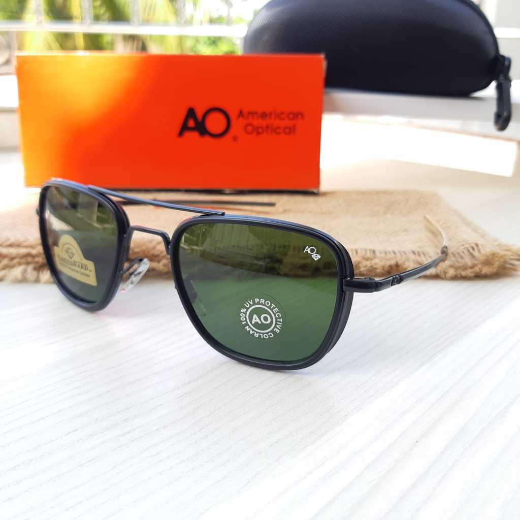 American Optical AO Skymaster Pilot Diamond Aviator Sunglasses | Shopee ...