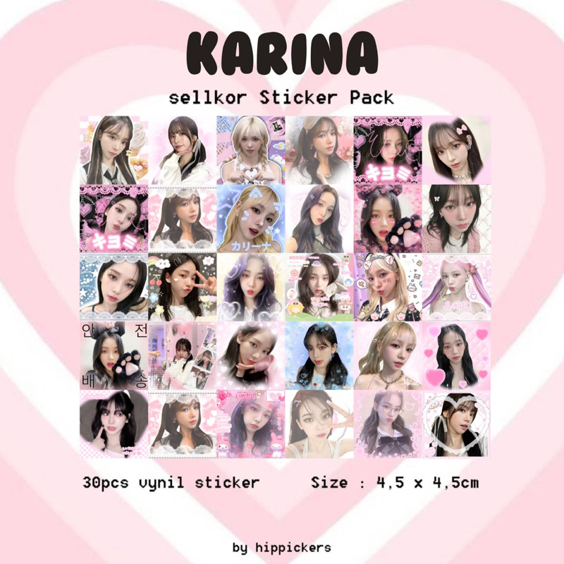Sticker deco kpop Custom Mail sticker kpop sellkor deco wonyoung jisoo euchae danielle haerin ...