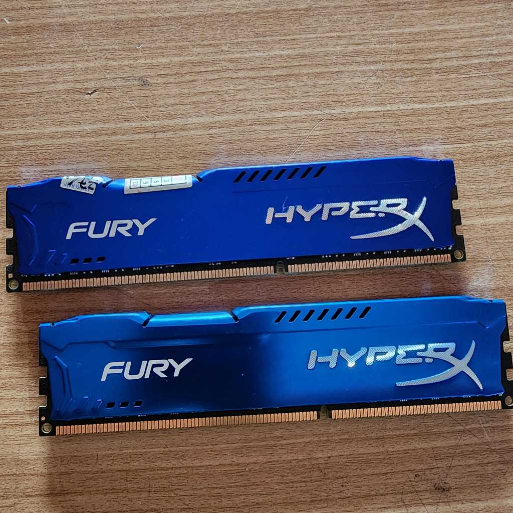 Ram Gaming PC DDR3 16GB (8GB x2) Kingston Fury HyperX - Ram Heatsink ...