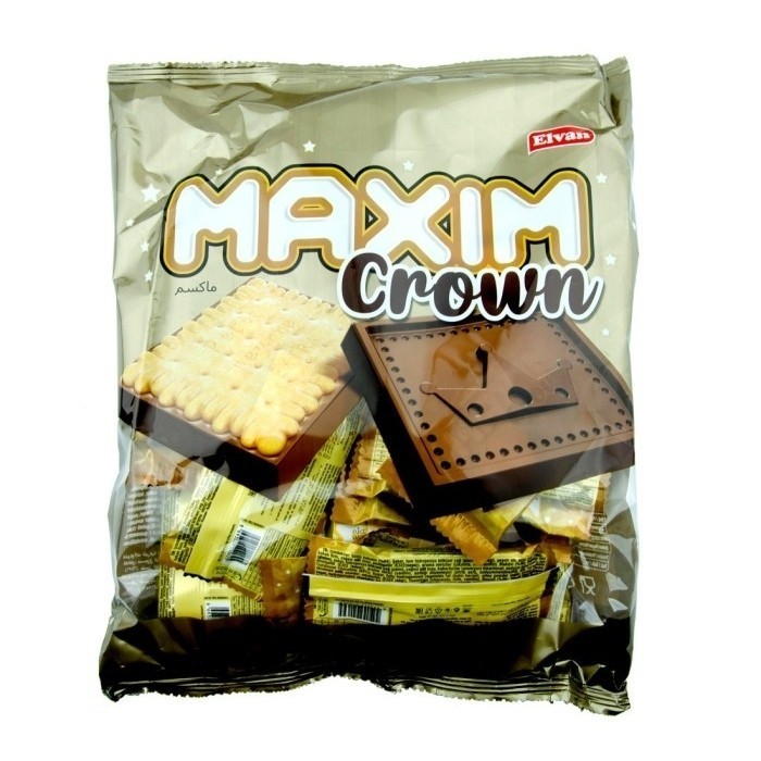 Maxim CROWN CHOCOLATE WITH BISCUIT 275g | Shopee Malaysia