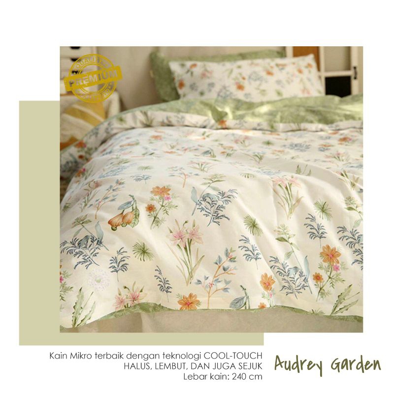 Audrey GARDEN BED SHEETS, Aesthetic & Cool Bed Sheets | Shopee Malaysia