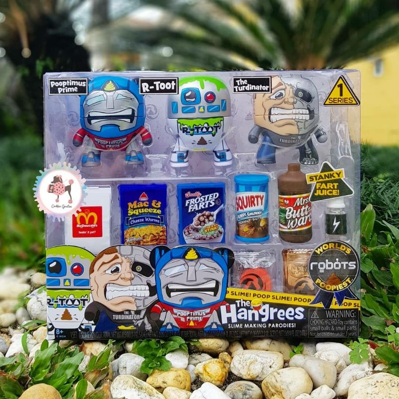 The Hangrees World's Poopiest - Robots | Shopee Malaysia