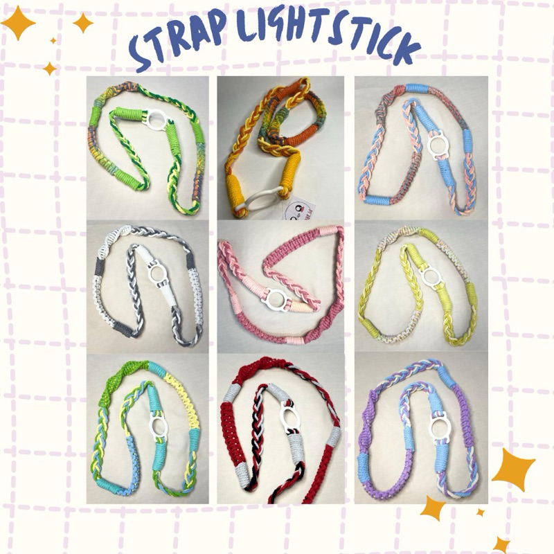 Macrame LIGHTSTICK STRAP OR LIGHTSTICK STRAP (PART 1) NCT, WAYV ...