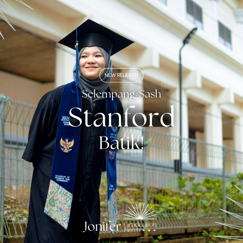 NEW!! Stanford Batik Graduation Sash - Premium Satin and Velvet ...