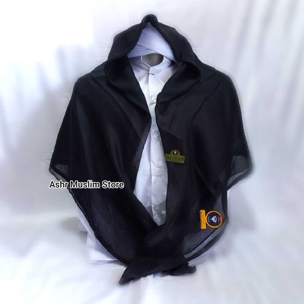 HITAM Square Plain Black Almas Turban | Shopee Malaysia