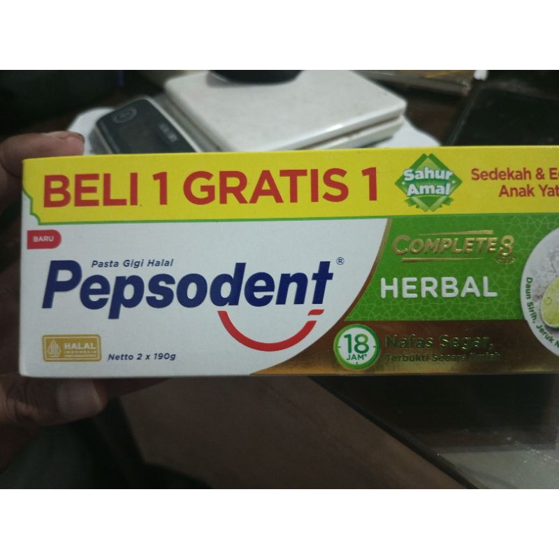 Pepsodent Herbal Complete 8 Action Buy 1 Free 1 (2x190g) | Shopee Malaysia