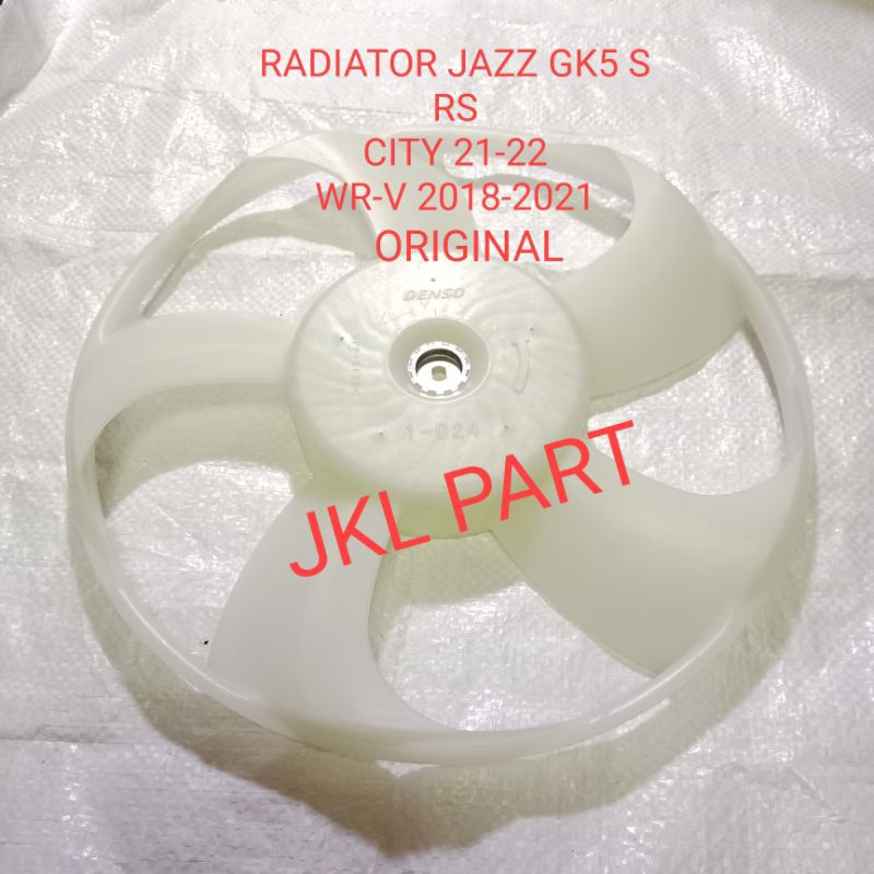 Honda jazz gk5 S RS all new city radiator fan leaf 2021-2022 wr-v wrv ...