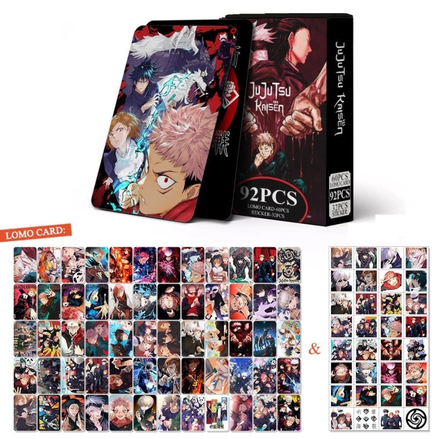 Photocard lomo card photo card lomocard Japanese anime jujutsu kaisen ...