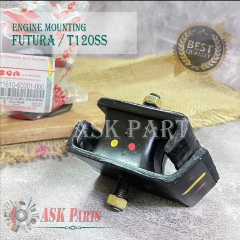 MESIN Engine INSULATOR MOUNTING ENGINE Mount SUZUKI FUTURA T120SS 11610 ...
