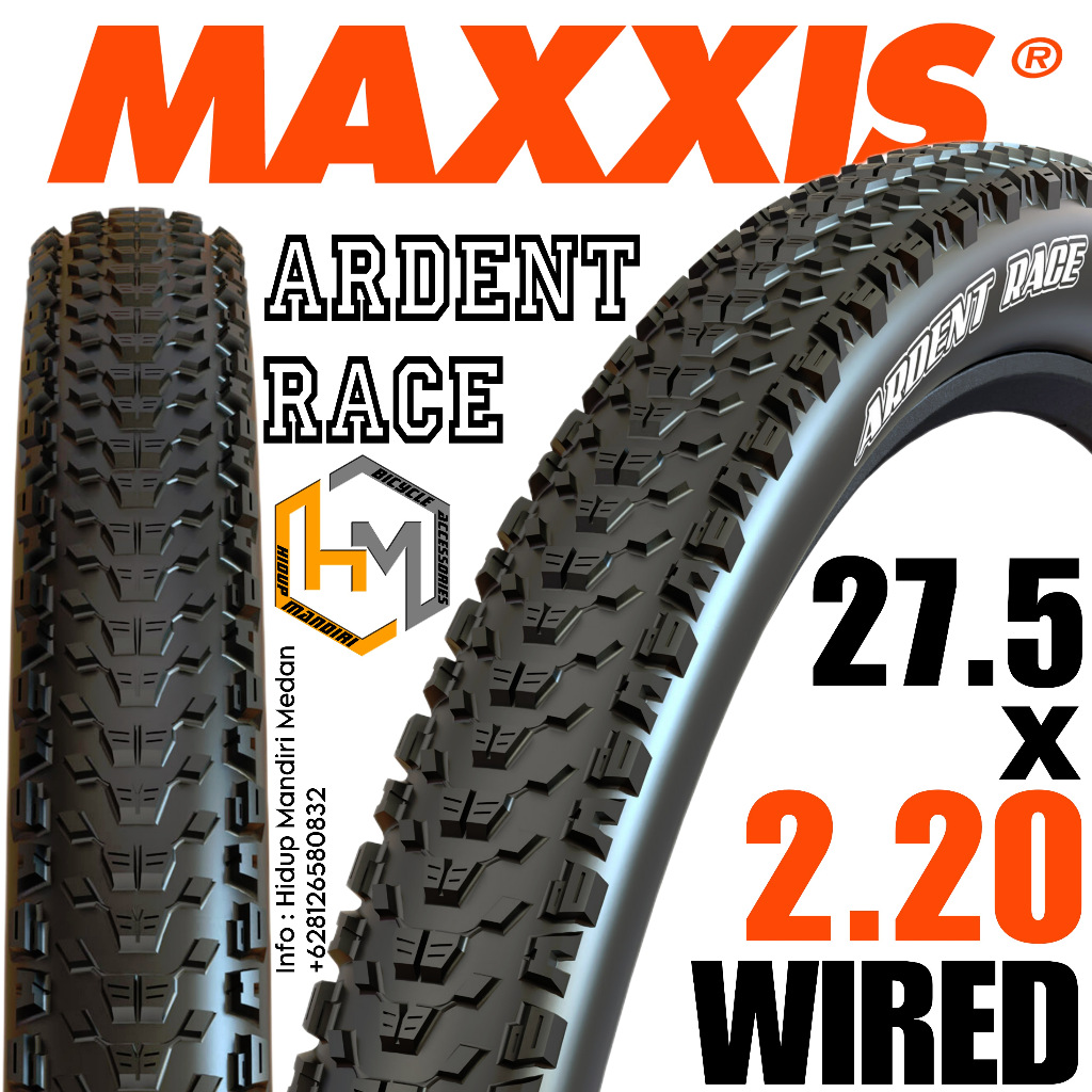 Maxxis Ardent Race 27.5 x 2.20 WIRED 220 Bicycle Outer Tires Not pace ...