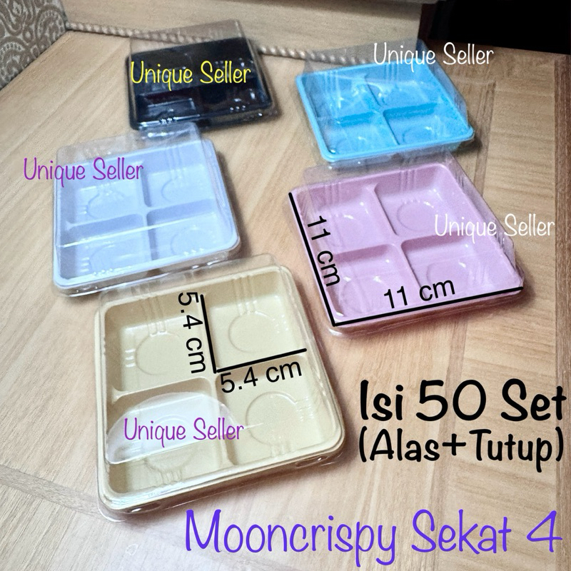 HITAM PUTIH [Contains 25] Mika Mochi Cake Mooncake Mooncrispy 4 ...