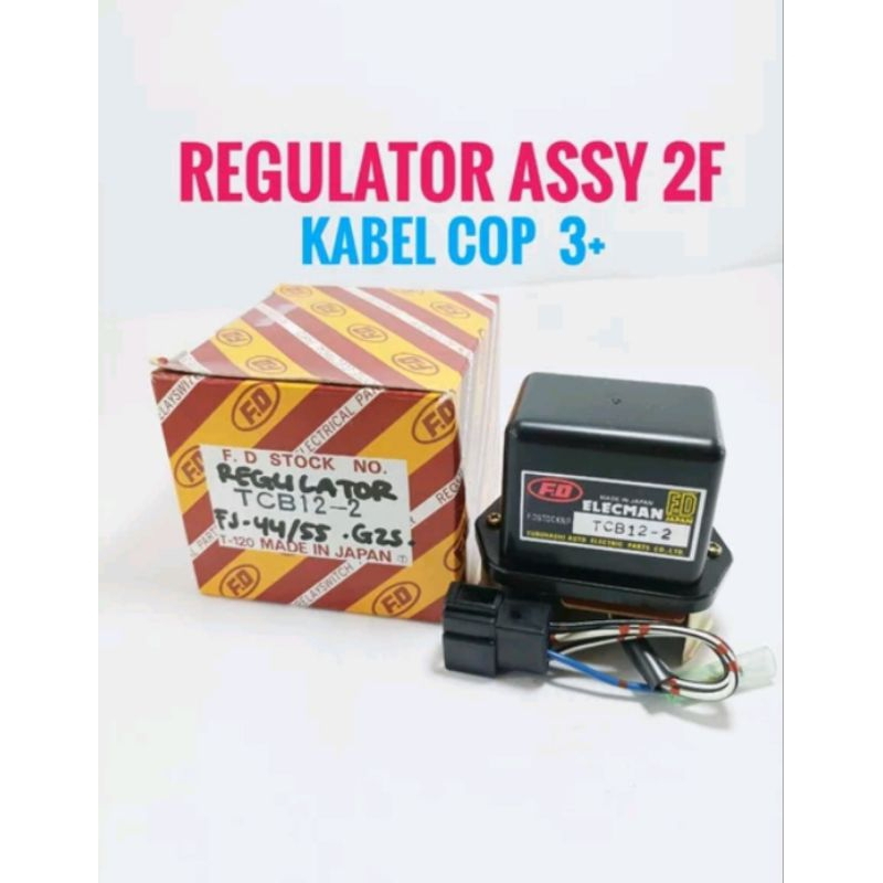 Regulator Assy Toyota 2F Cop 3+ Brand FD Made in Japan Ket Out Toyota ...