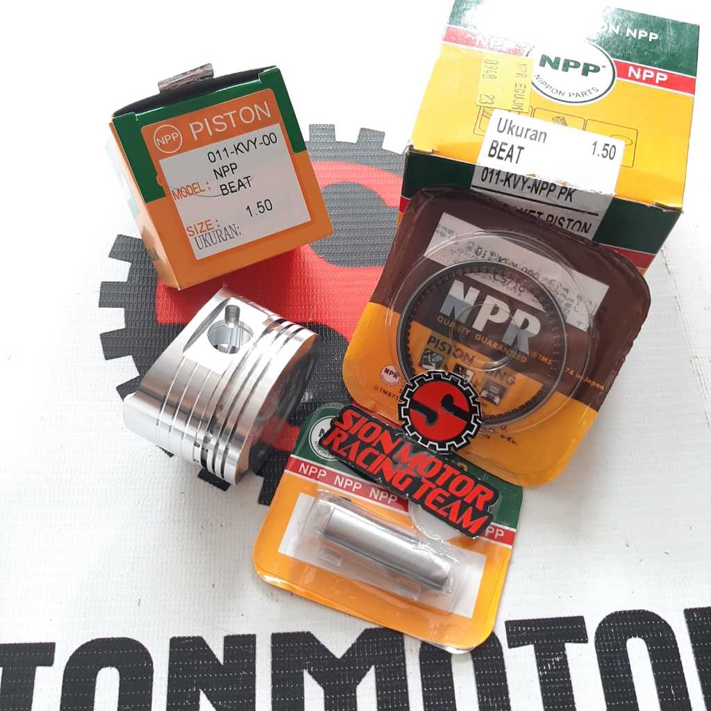 Piston Set/Piston Kit Package Honda Beat Carburetor/Old Spacy Oversize ...