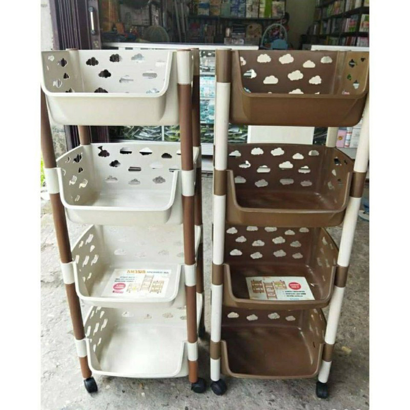 !!!Bkt!!! Buena Rack 4 Stacks Multipurpose Toy Rack 4 Stacks Thick ...