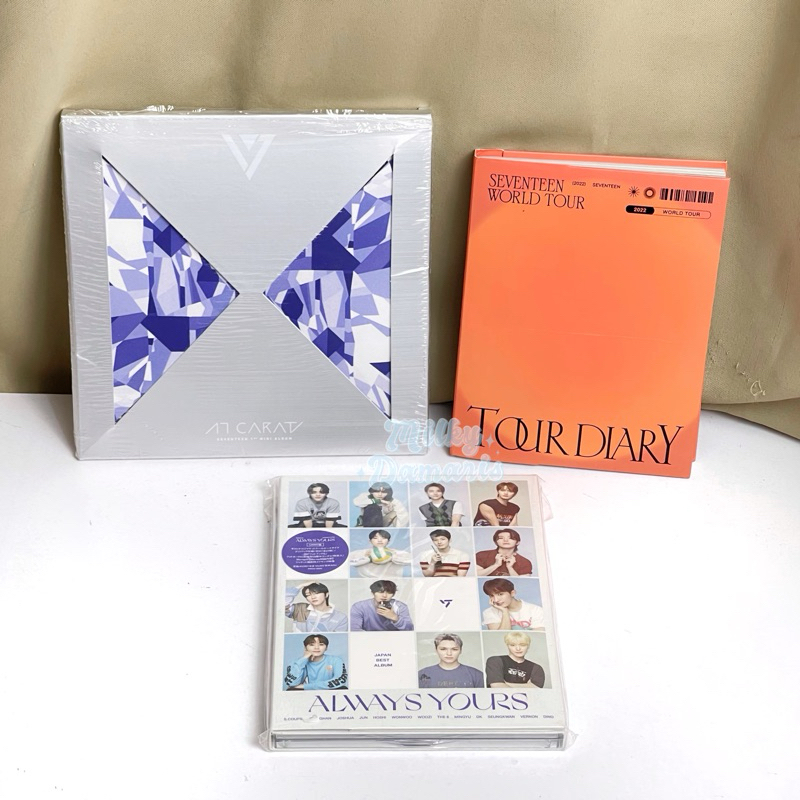 Album Only Seventeen 1st mini album Official 17 CARAT • Photobook Diary ...
