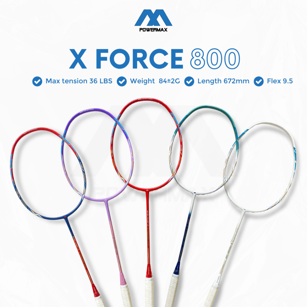 Powermax Badminton Racket X Force 800 Original | Shopee Malaysia