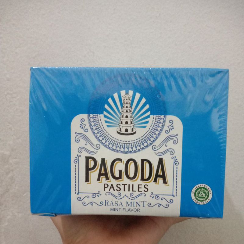 Pagoda pastiles Candy mint Flavor 1 bx Contents 12 disctop @20g ...