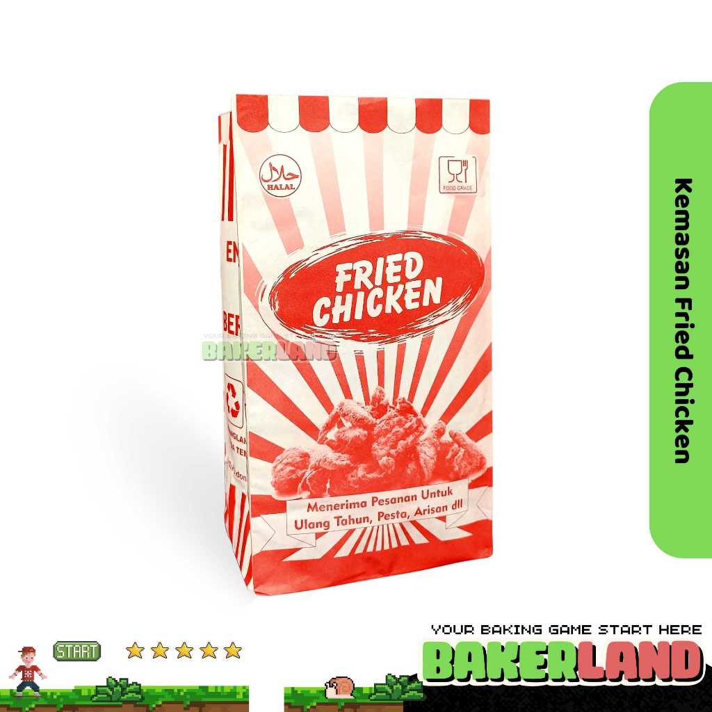 Fried chicken Packaging/Fried chicken Bag/Fried chicken Paper Bag/Fried ...
