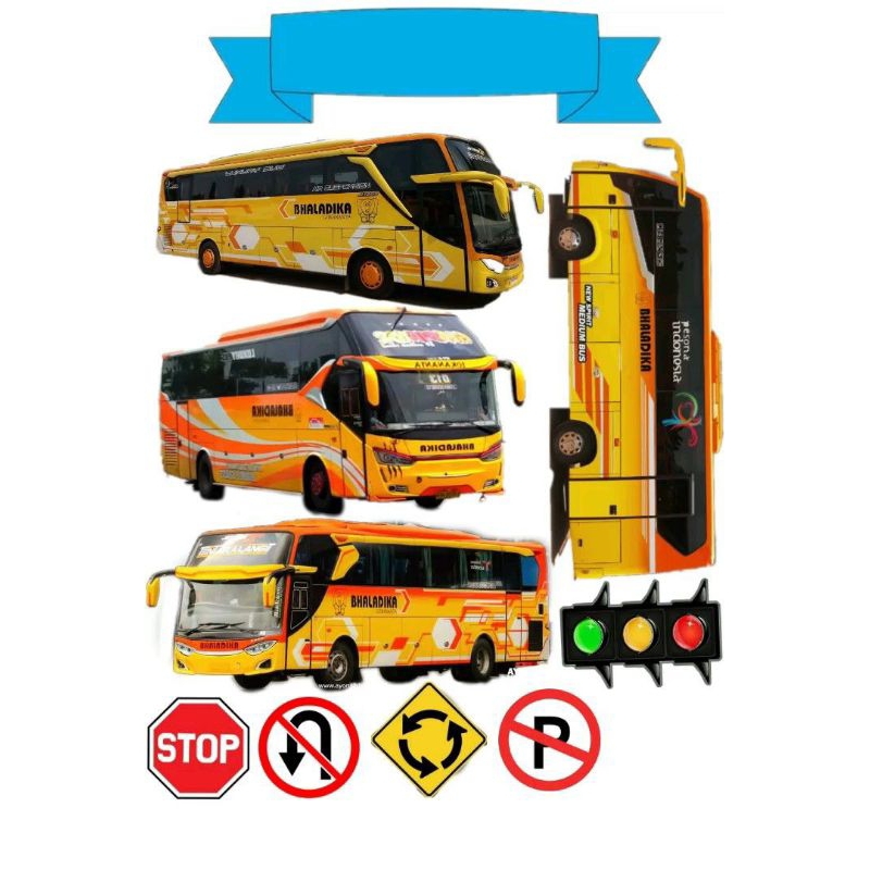 Print Bus Topper, Birthday Cake Topper | Shopee Malaysia