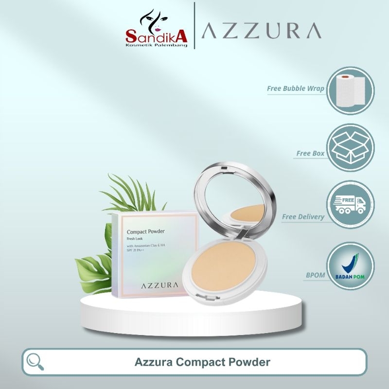 Azzura COMPACT POWDER POWDER Pressed POWDER | Shopee Malaysia
