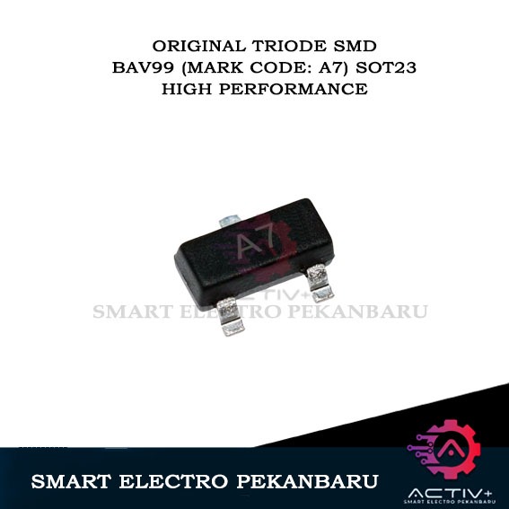 Original SMD BAV99 (MARKING CODE: A7) A7W HIGH-SPEED Switching Diode ...