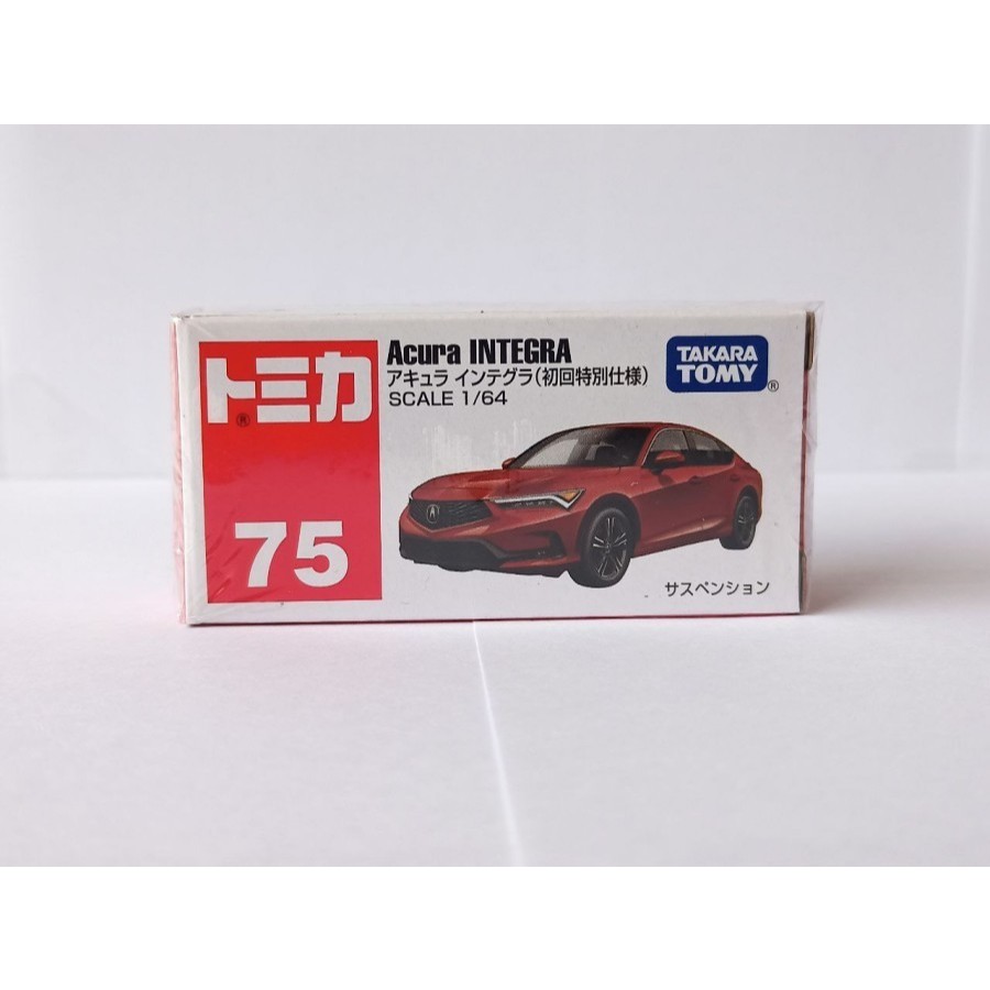 MERAH Tomica No 75 Acura Integra Red Miniature Car Collection takara ...