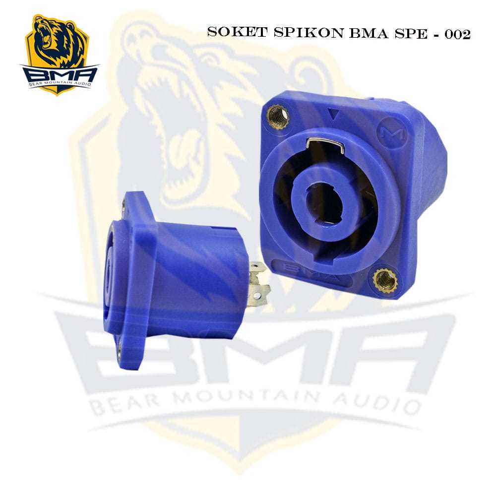 Original BMA SPIKON SOCKET BMA SPOKKET FEMALE ORIGINAL BMA CONNECTOR ...
