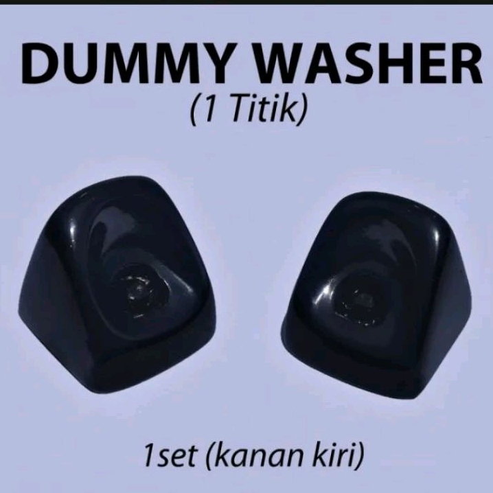 Peromo 2pcs Dummy washer headlamp model 1 point (universal) | Shopee ...