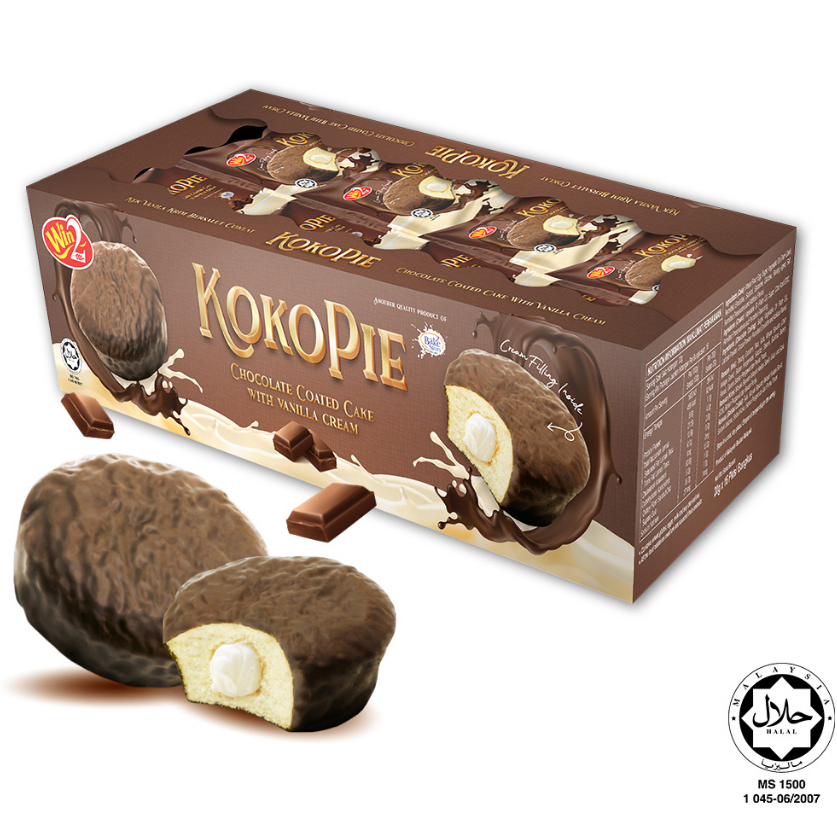Win Win Kokopie Choc With Vanilla Cream (20g x 16+2pkts) | Shopee Malaysia
