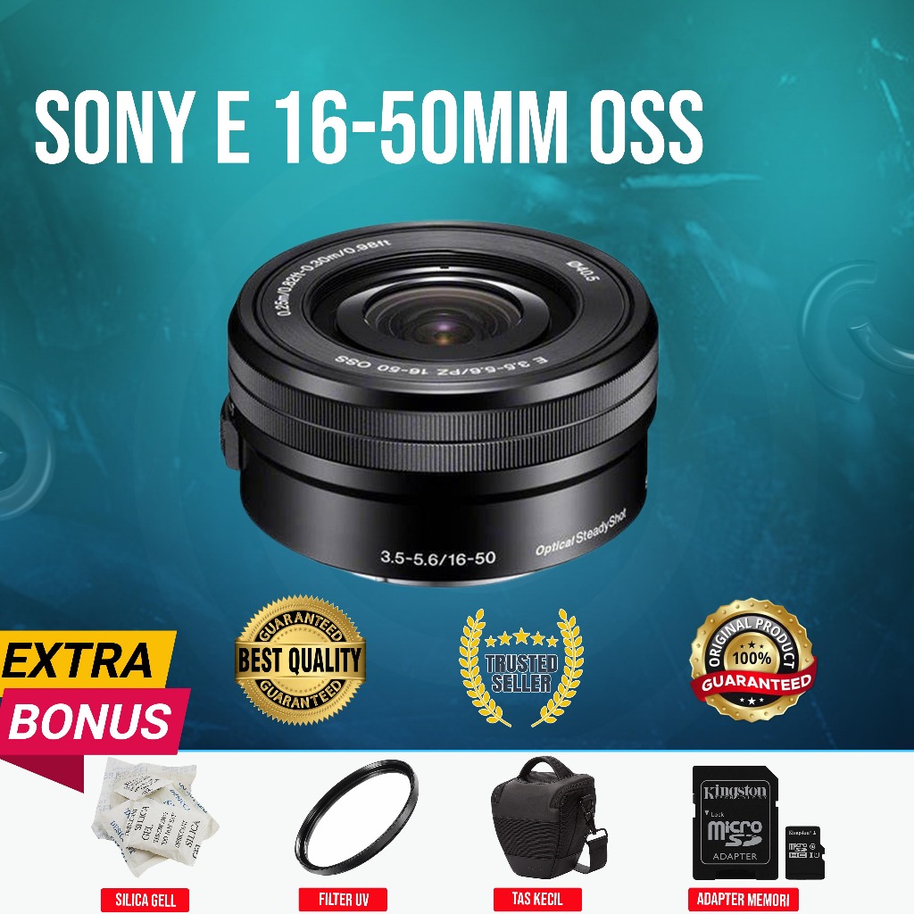 [ Camera CLIP] SONY 16-50MM OSS ORIGINAL NORMAL SMOOTH KIT LENS (SECOND ...