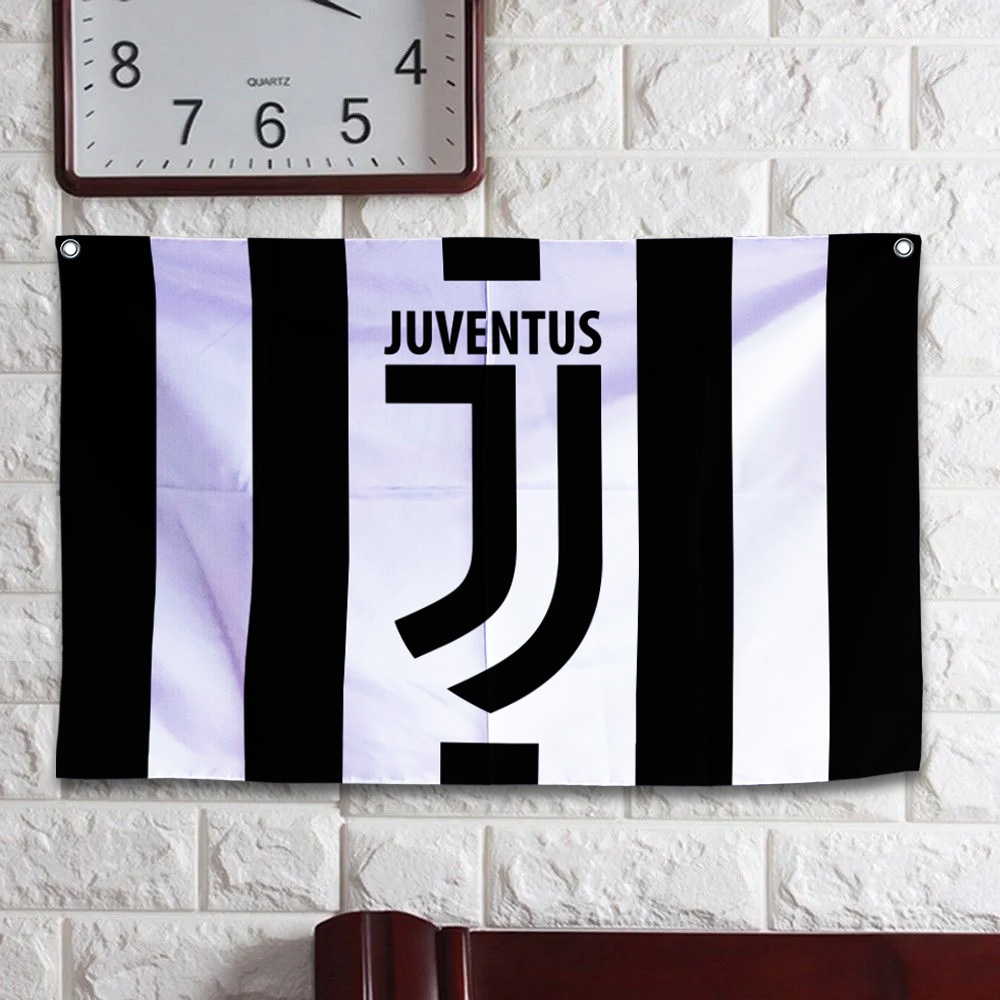 Original Juventus Flag - Europe League Football Club Flag Juventus ...