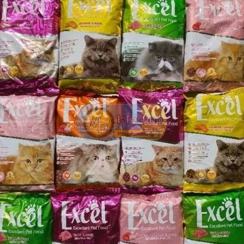 Excel Cat Food 500 grams adult, mom & kitten | Shopee Malaysia