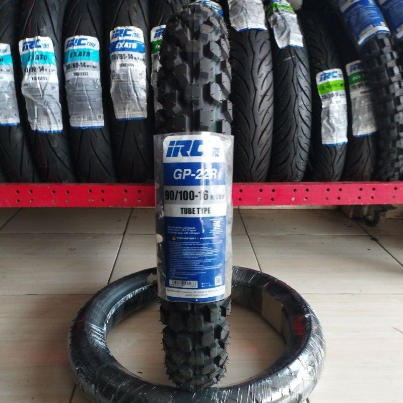 Irc GP22 90/100-16 SEMI TRAIL Motorcycle Tires IRC GP22 RING 16 Tires ...