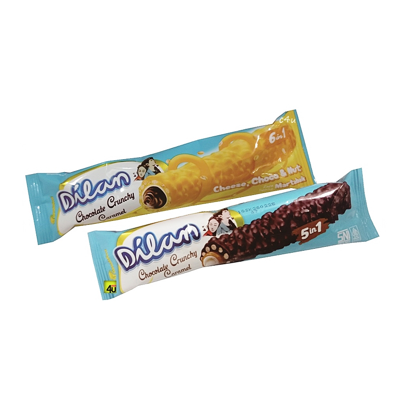 Dilan - Chocolate Crunchy Caramel Wafer Rolls - 1 pcs | Shopee Malaysia