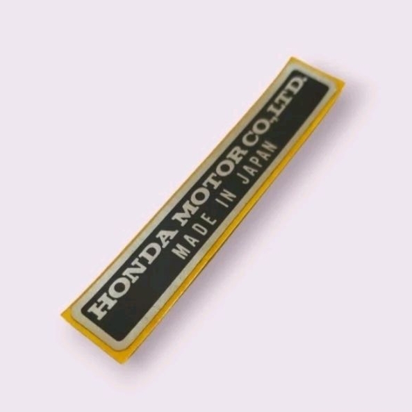 Sticker Sticker Details Frame Frame Honda Motor Co Ltd Made In japan ...