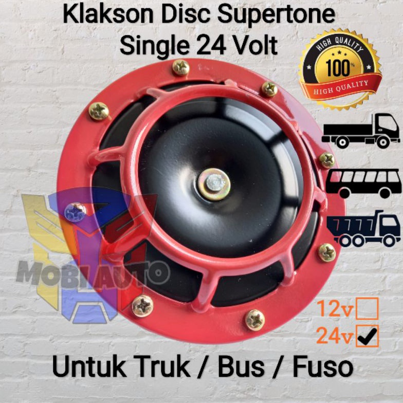 Fuso 24 Volt ART X1P5 Truck Bus Supertone Disc Horn | Shopee Malaysia