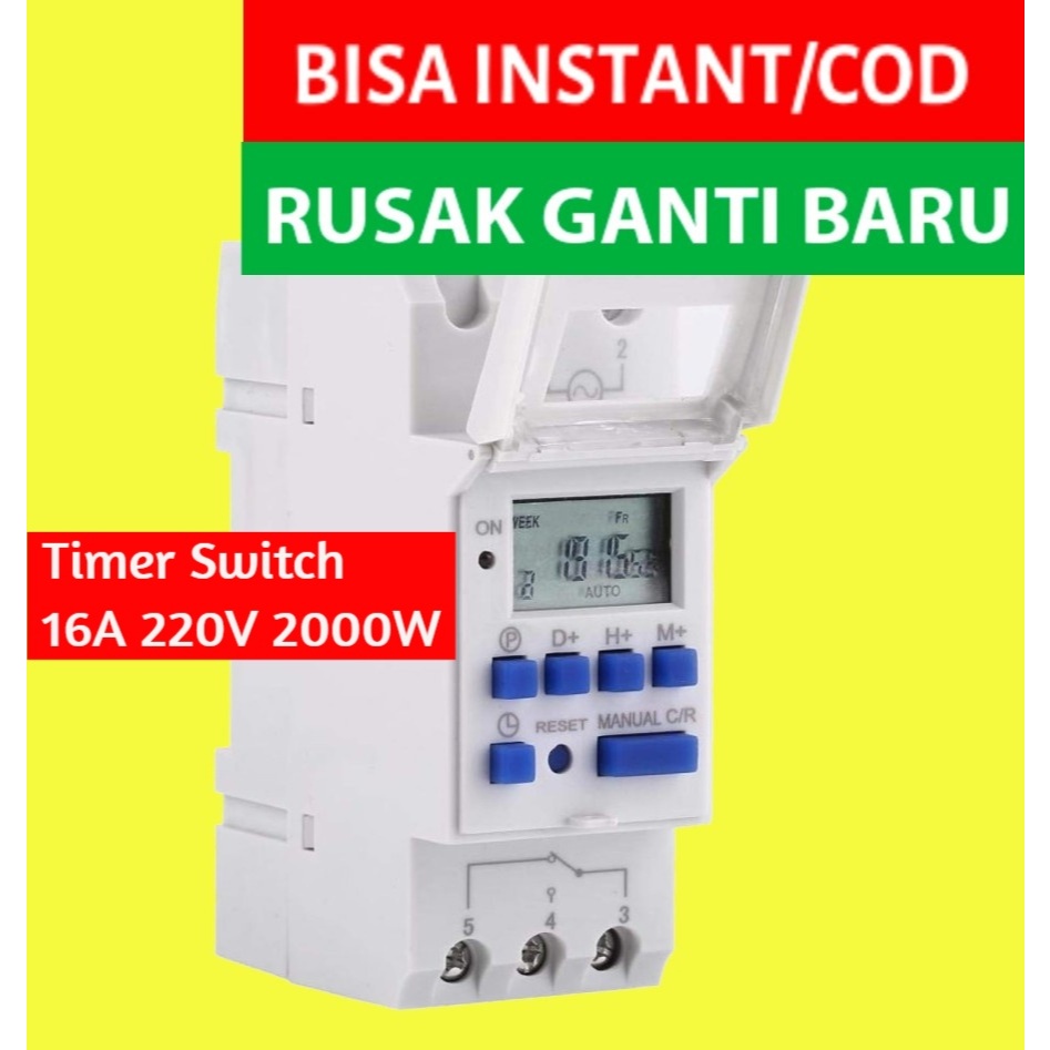 Automatic Electric Timer Digital Power Timer Programmable Time Switch