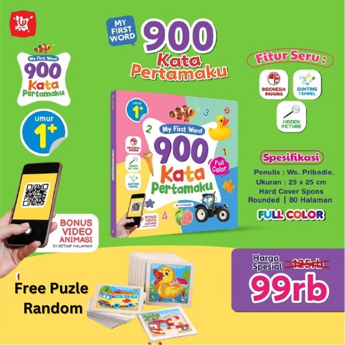 My First Word Book - My First 900 Words - Ws. Private - Agro | Shopee ...