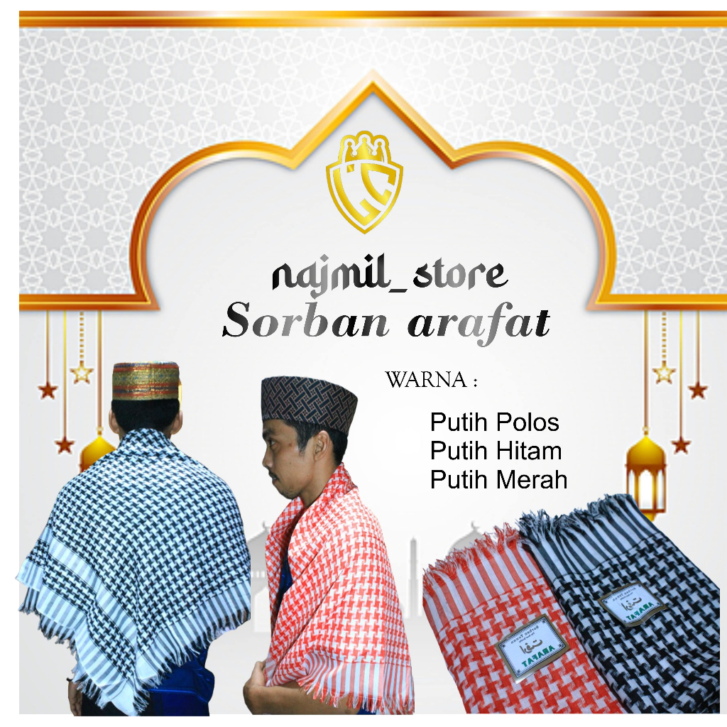 Arafat Turban/Hajj Turban/ PREMIUM Quality | Shopee Malaysia