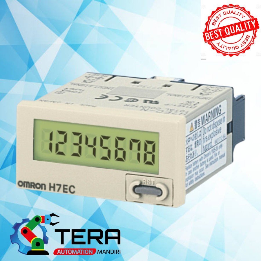 Omron H7EC-NV-H TOTAL COUNTER LCD 8 CHAR PANEL MOUNT | Shopee Malaysia