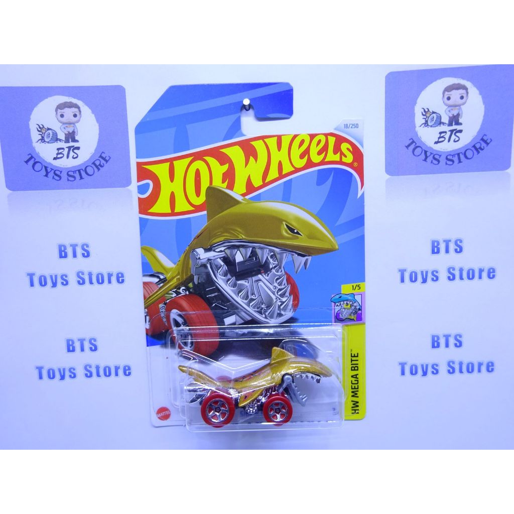 Hot Wheels Shark Bite Gold | Shopee Malaysia