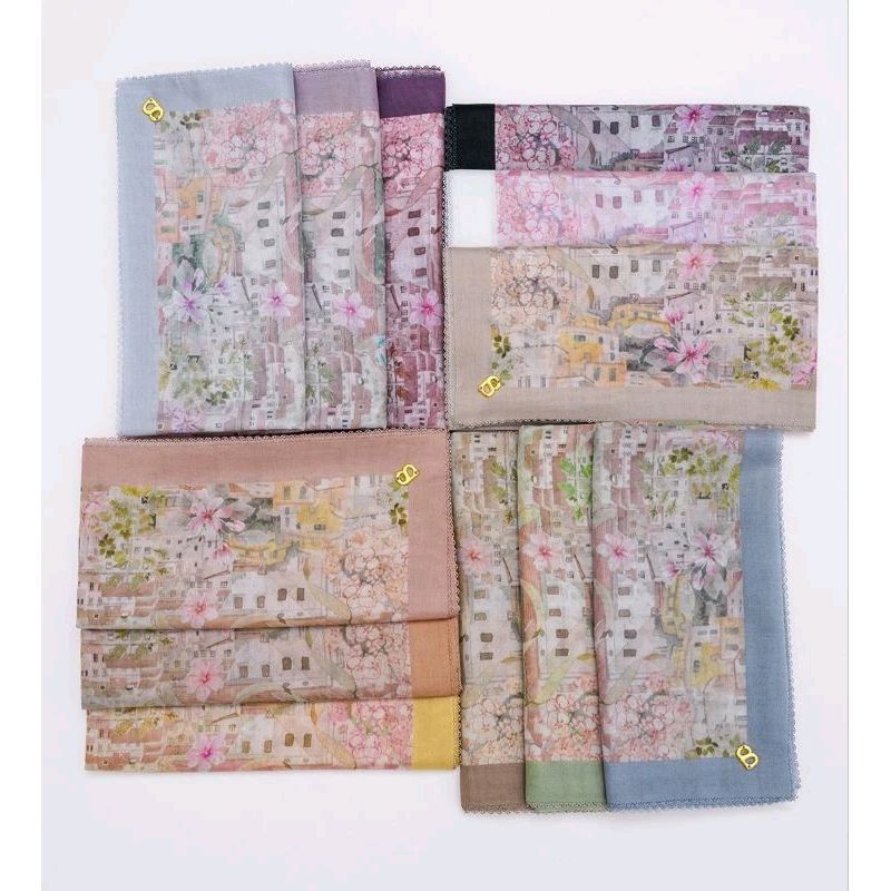 Can INSTANT Buttonscarves Como Square | Shopee Malaysia
