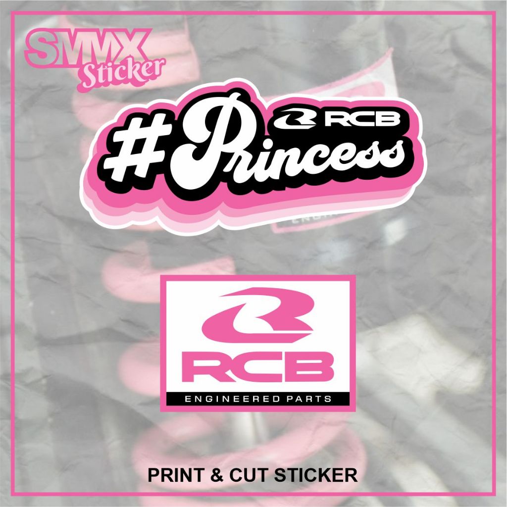 Rcb Princess Shock Sticker | Shopee Malaysia