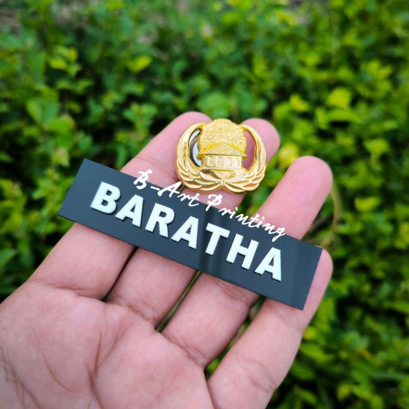 3d NAME TAG Package+GLOSSY BLACK GLOSSY Nameplate Chest NAME TAG ...