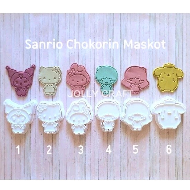 SANRIO CHOKORIN MASCOT Cookie cutter | Shopee Malaysia