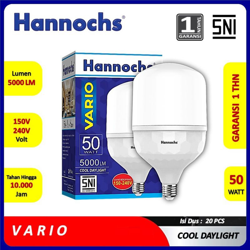 New!! Vario 50w LED Lamp Capsule Tube Model E27 | Shopee Malaysia