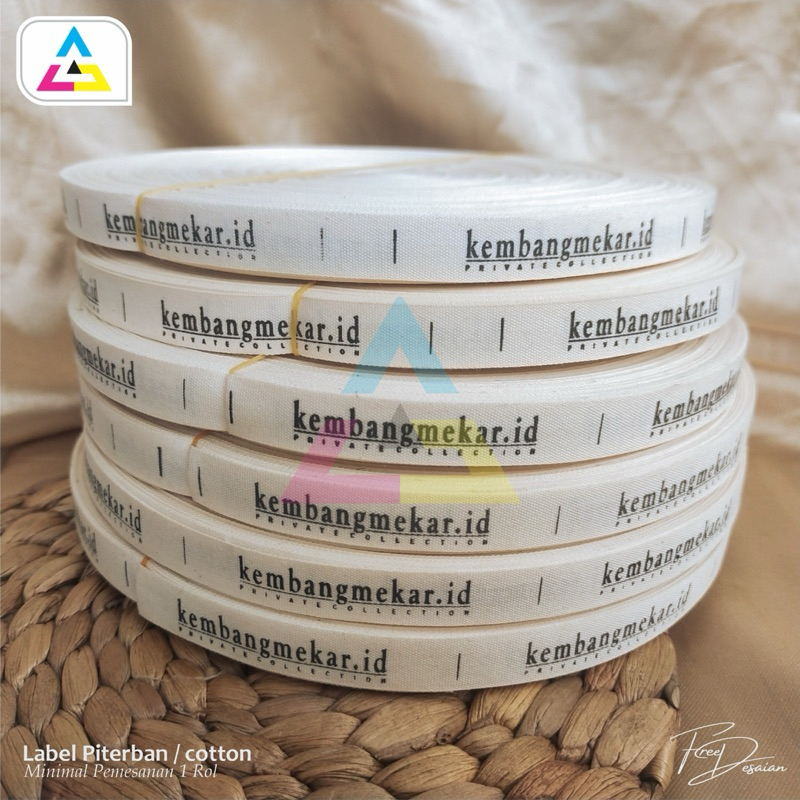 Imported cotton labels (500 pcs)/hijab labels/gamis labels/clothing ...