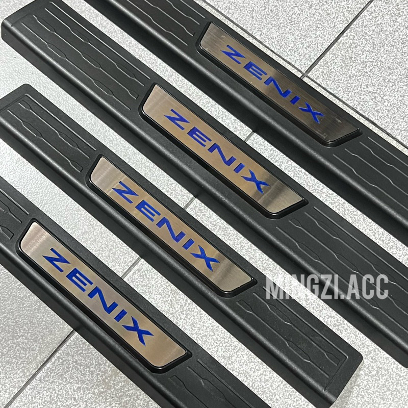 HITAM Toyota ZENIX 2023 2024 SIDE SCUFF SILLPLATE SIDE Step On Door ...